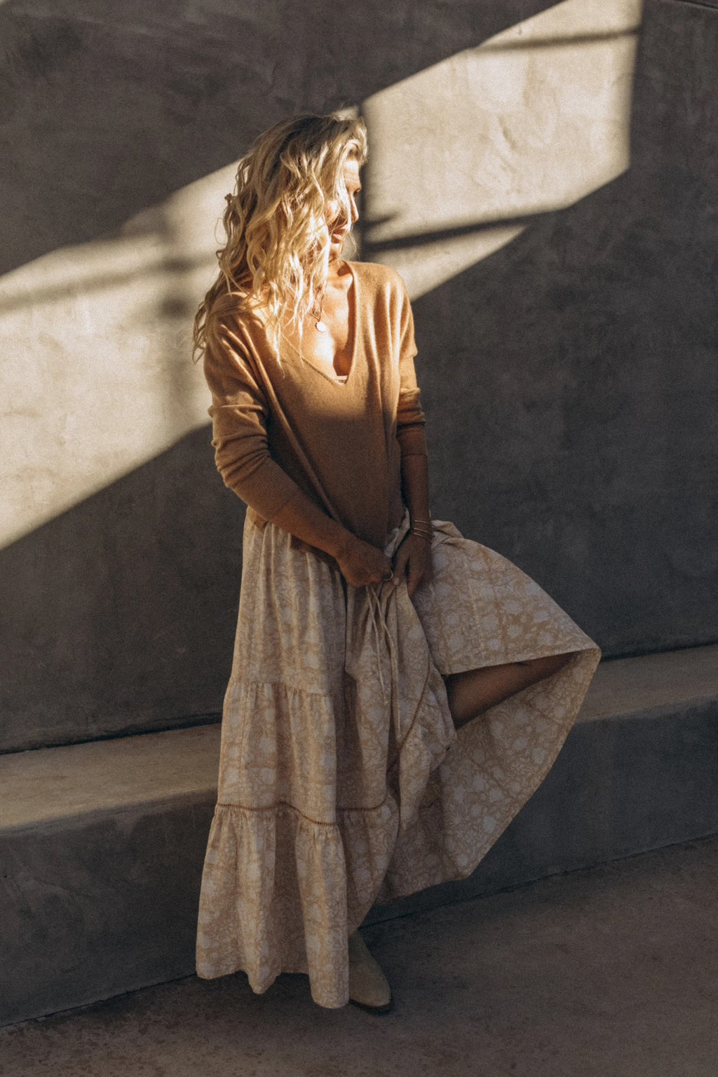 Ocean Skirt : Golden Turmeric – Mamoosh